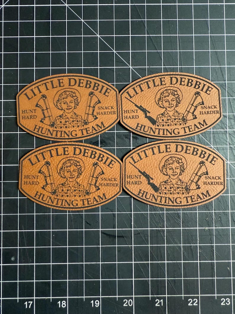 Little Debbie Hunting Team - Hat Patch - Etsy
