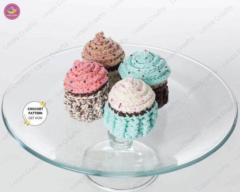 Crochet Pattern - Birthday Cupcake Amigurumi | Stuffed Doll | Crochet ...