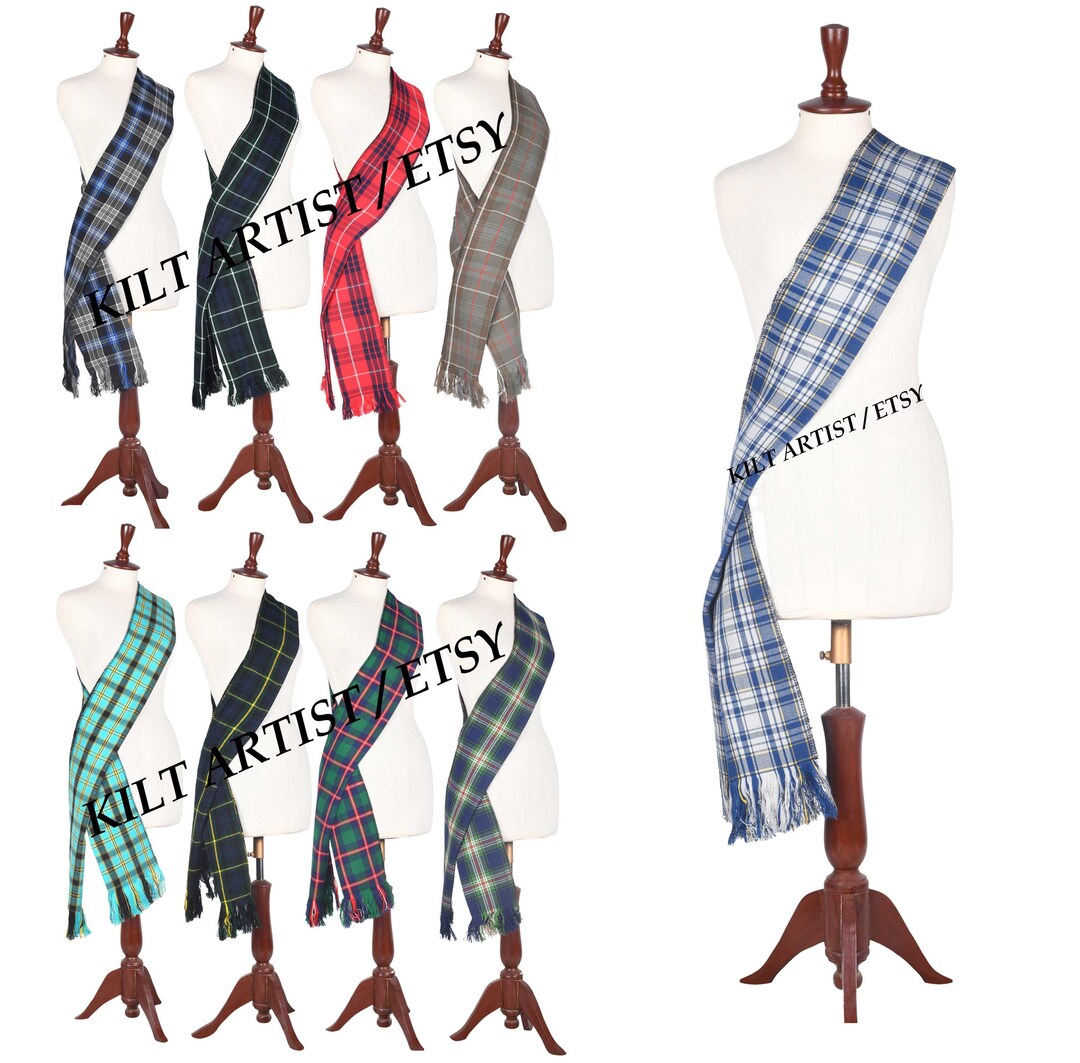 Scottish Tartan Sash for Women Size 90 X 12 - Premium Handmade Tartan ...