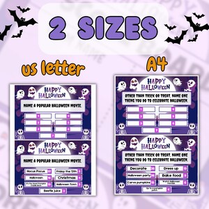 Halloween Family Feud Printable Game – 25 Pages, Host & Player Cards ...