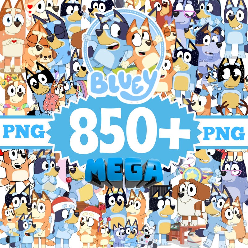 Bluey Svg Cricut - Etsy
