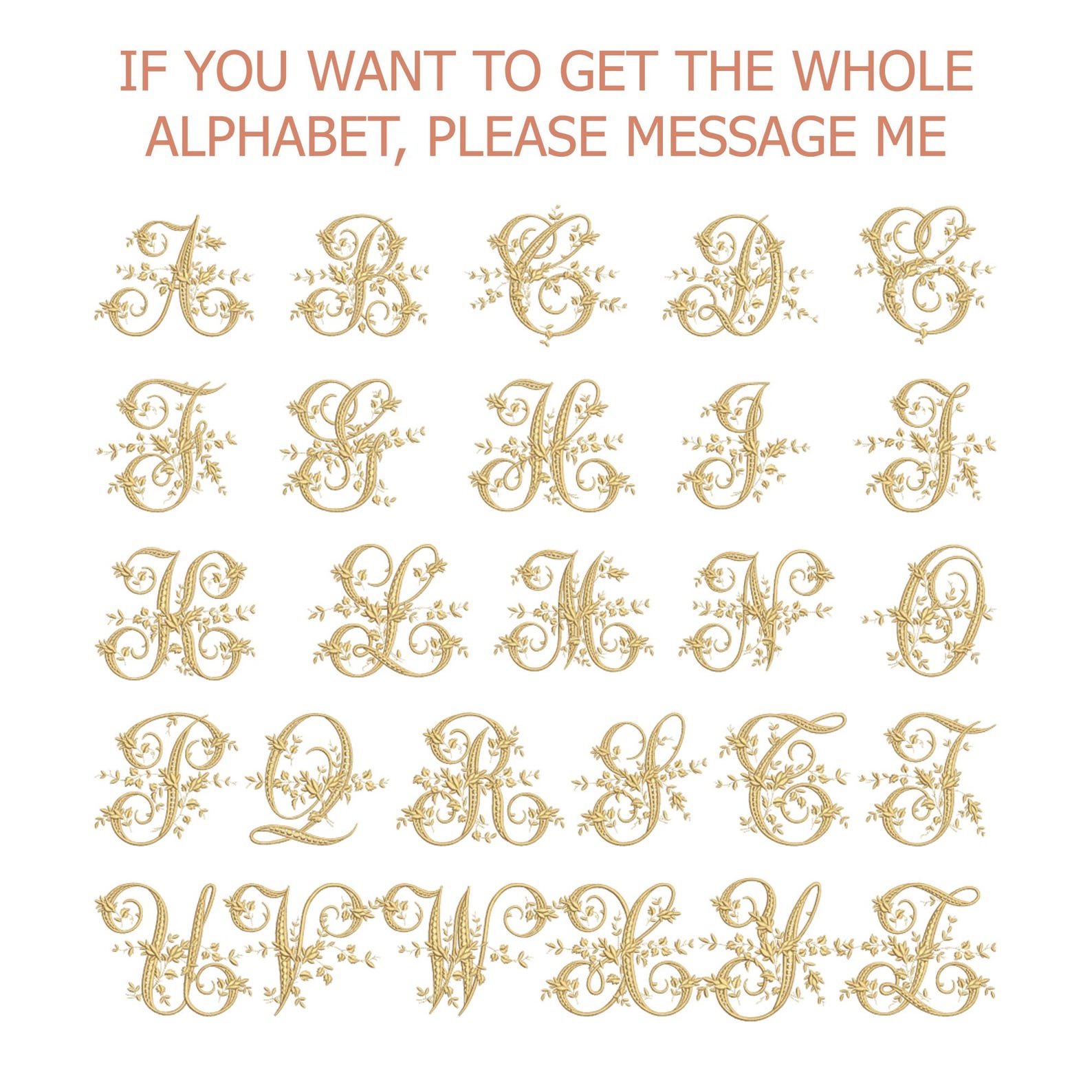 Machine Embroidery Design Capital Letter R From Digitized Victorian ...