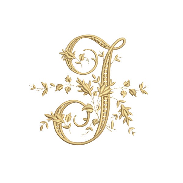 Monogram Letter J - Etsy