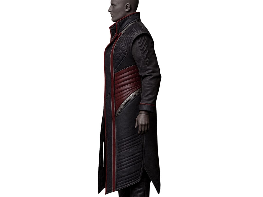 Starfield Duster: Asymmetrical Tactical Trench Coat - Etsy