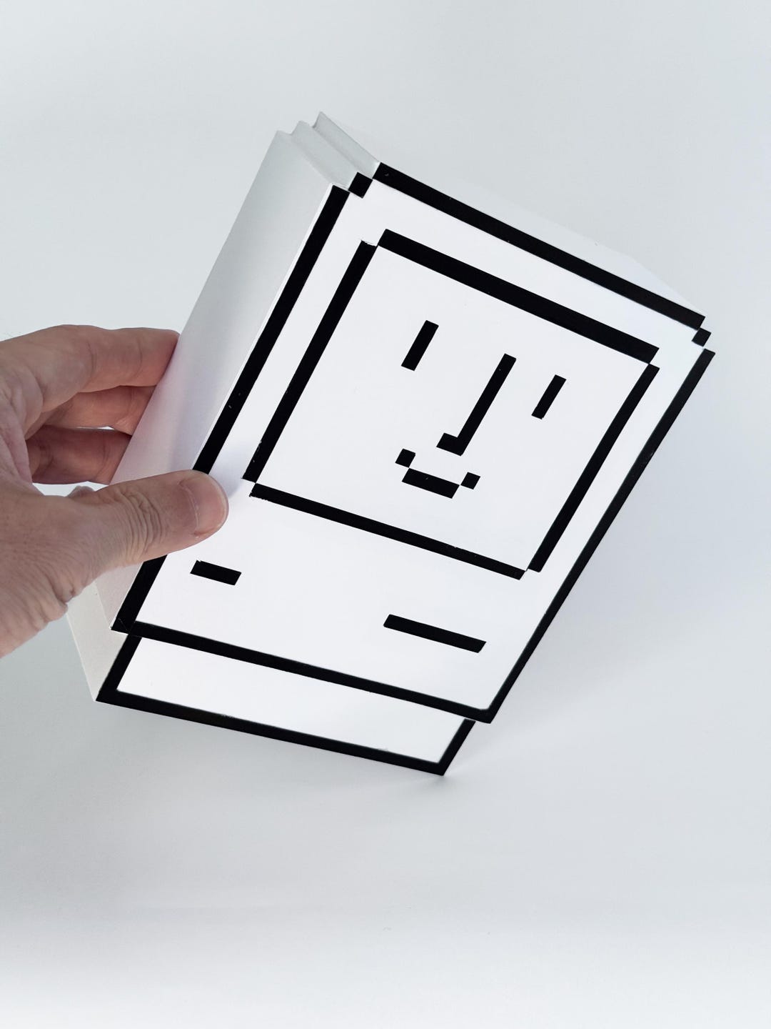 3D Papercraft Classic Macintosh Model | Retro Apple Computer DIY Paper ...