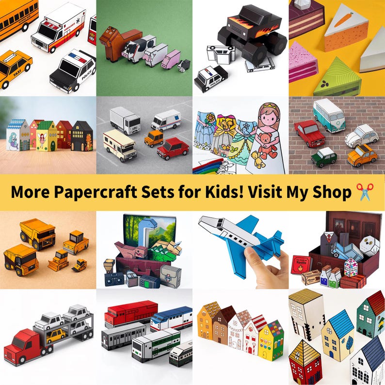 Printable Freight Locomotive Pop-up Birthday Card | DIY 3D Papercraft ...