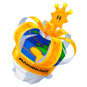 Printable Mario Kart World Winner Crown Papercraft – 3D DIY Party Hat ...
