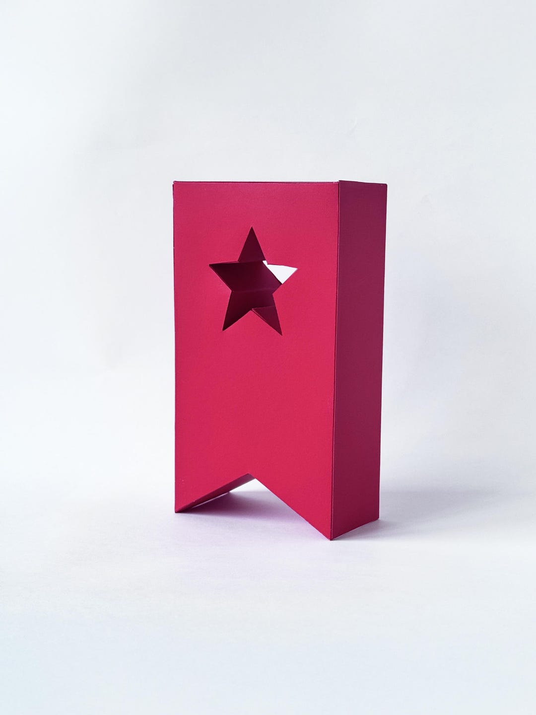 Printable 3D Star Papercraft Template – DIY Geometric Desk Decor for ...