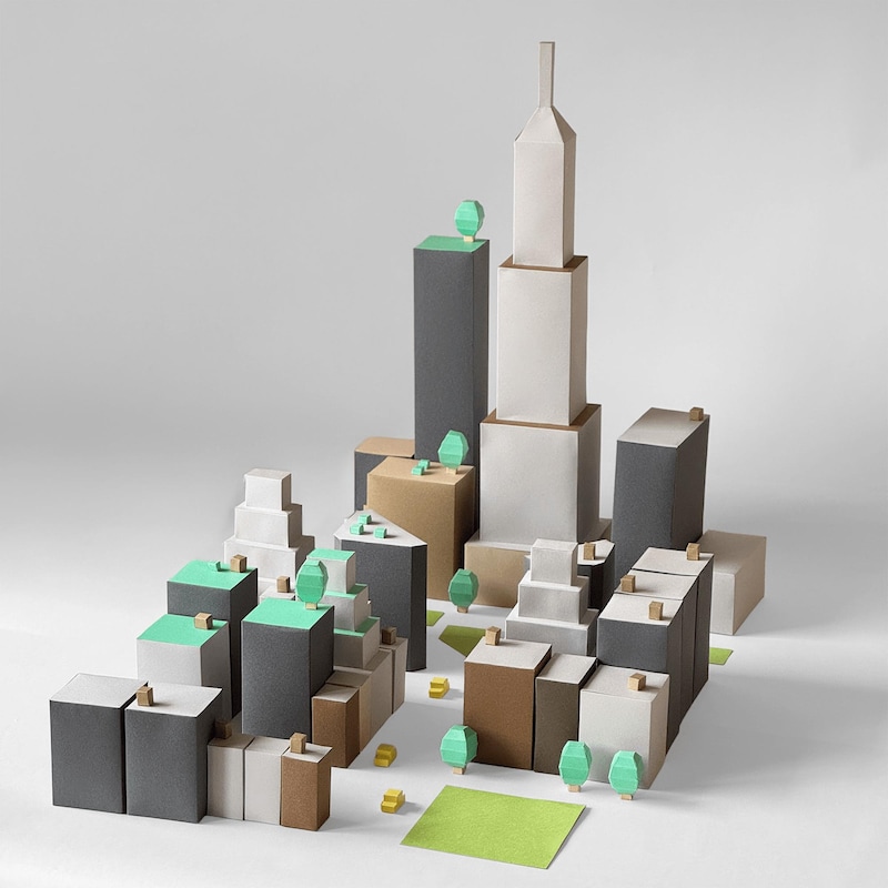 Printable Paper Skyline - Etsy