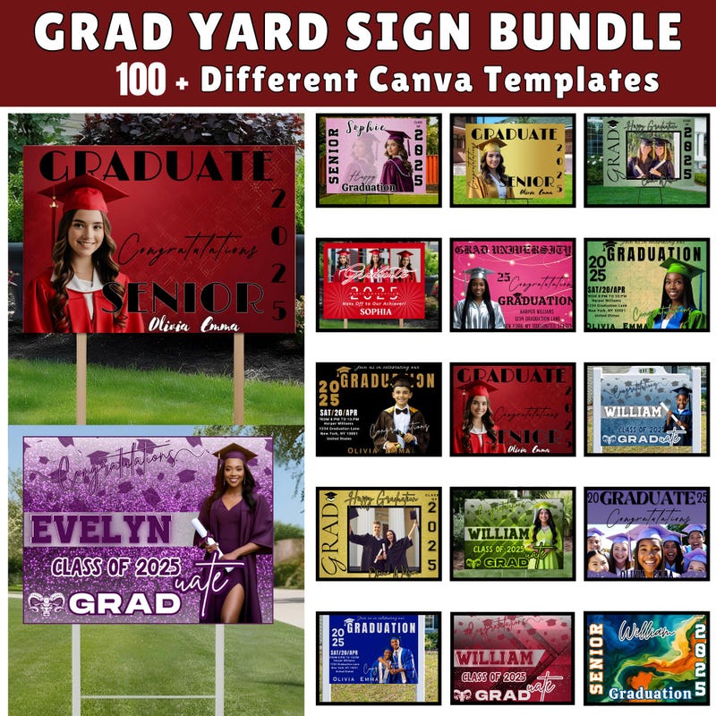 Grad Yard Sign - Etsy