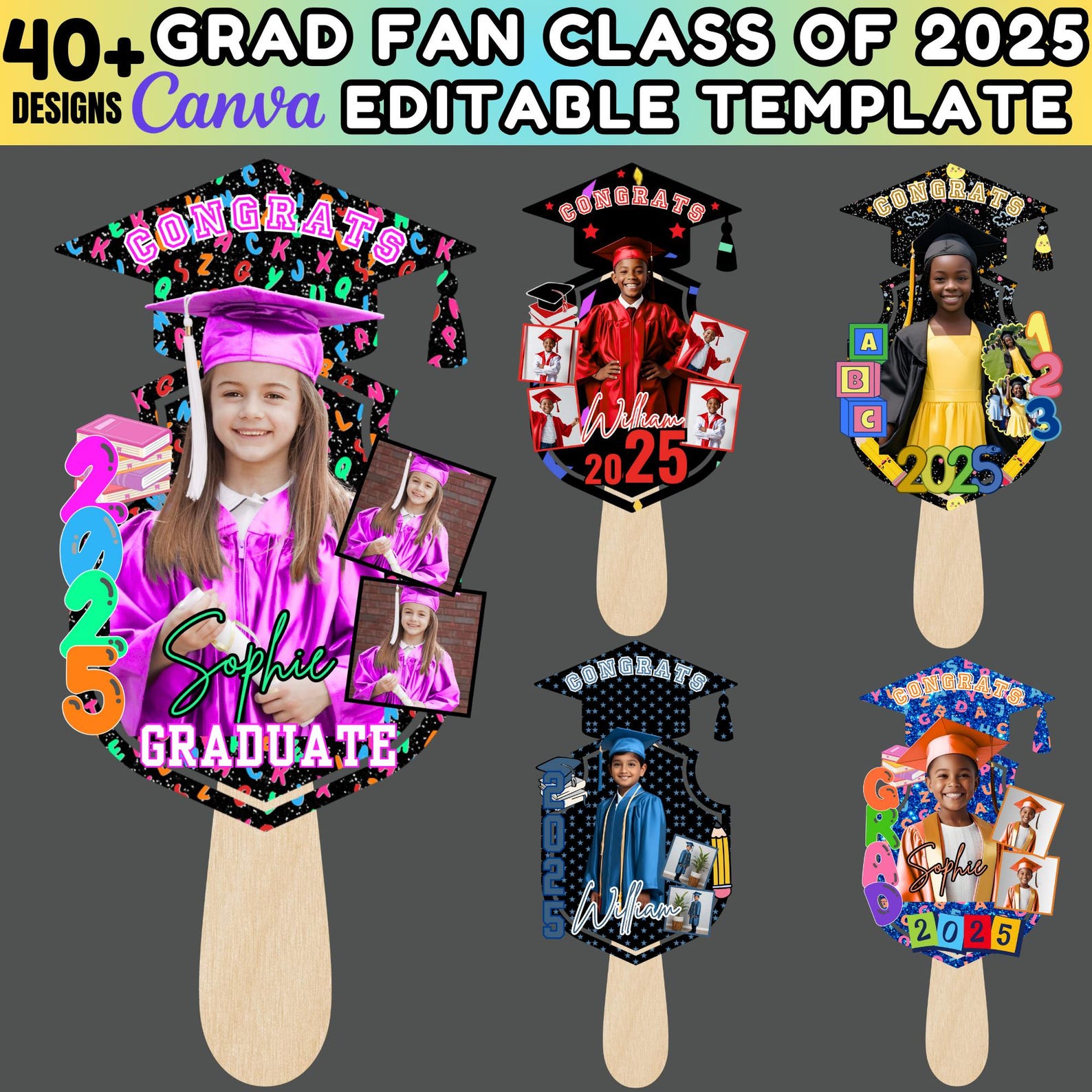 40+ Kindergarten Graduation Template, Editable Kids Graduation Template ...