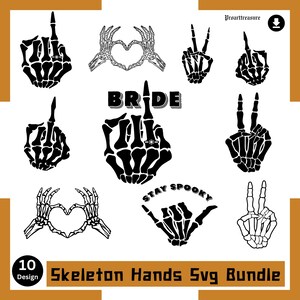 Skeleton Bride Finger SVG Png, Wedding Ring Finger Svg, Engagement Ring ...