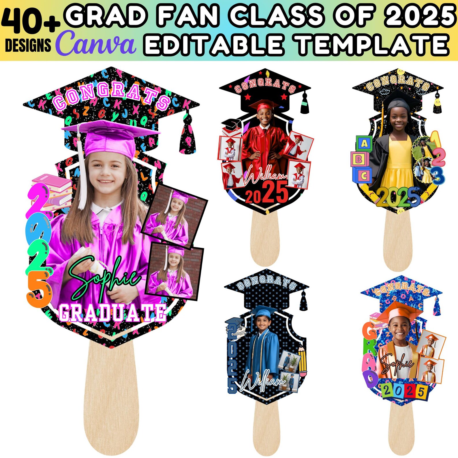 40+ Kindergarten Graduation Template, Editable Kids Graduation Template ...