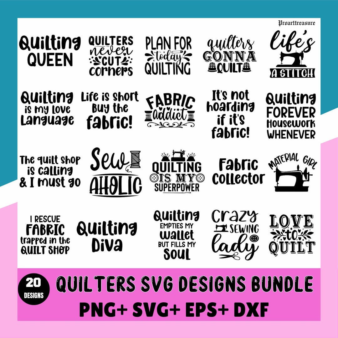 Quilters SVG Bundle, Quilting Svg, Quilting Designs, Sewing SVG Quote ...