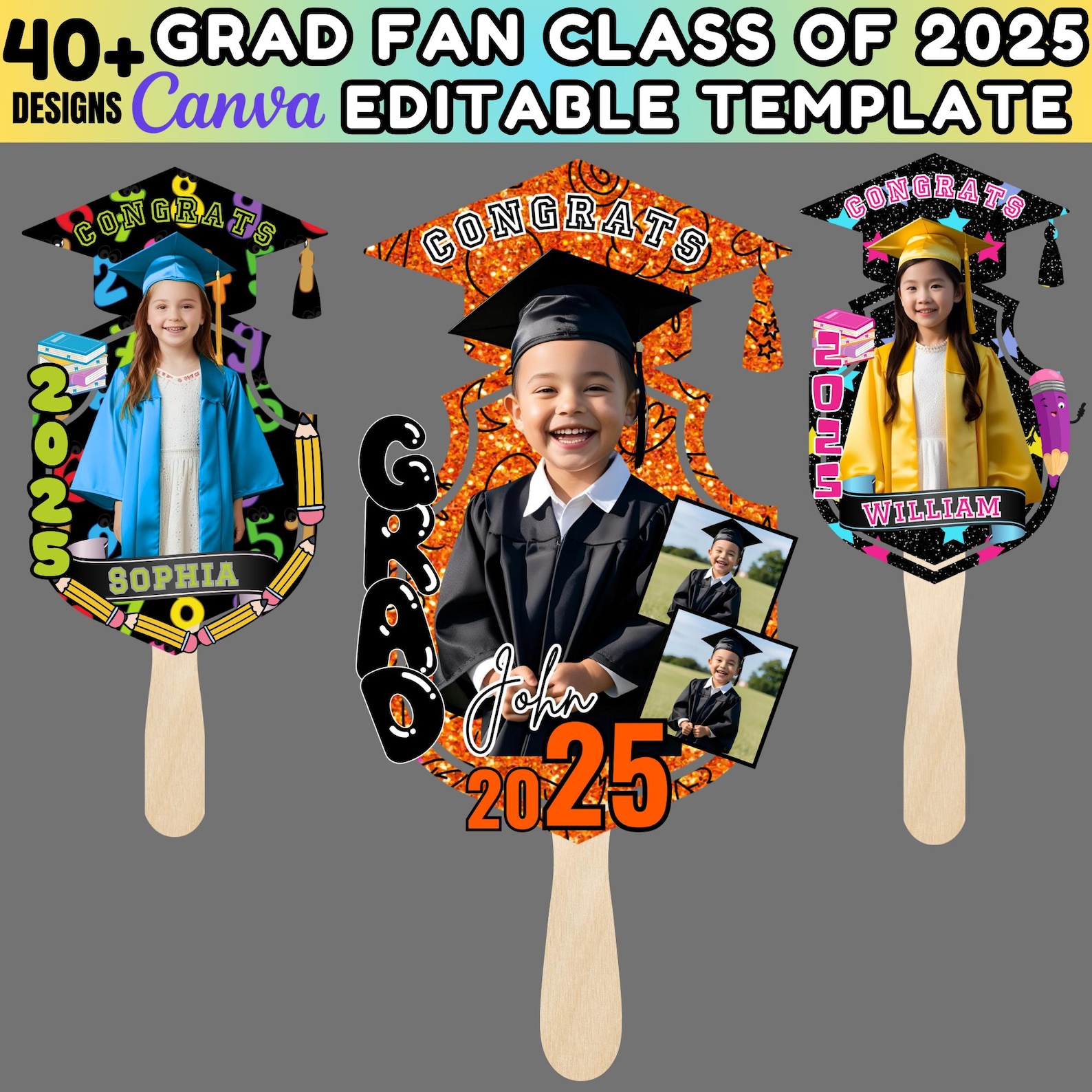 40+ Kindergarten Graduation Template, Editable Kids Graduation Template ...
