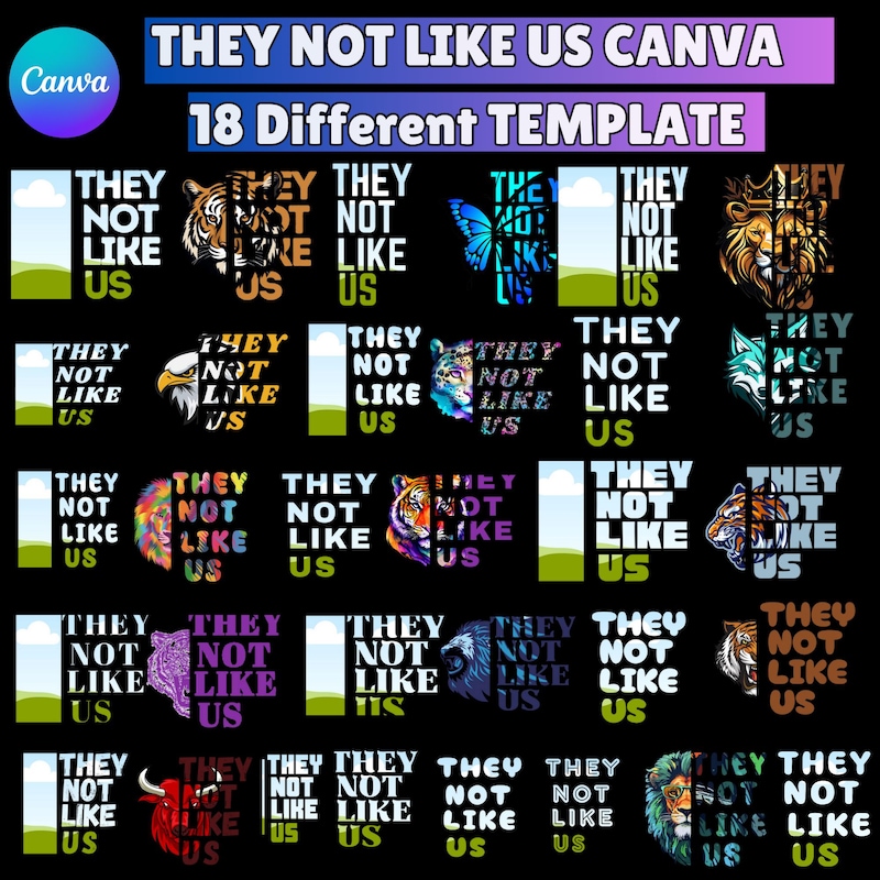 They Not Like Us Svg Png - Etsy