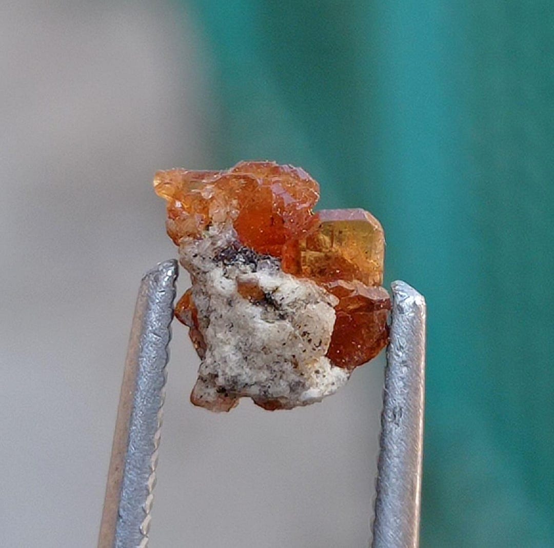 Rare Monazite Perfectly Grown Crystals Cluster Specimen From Zagi ...