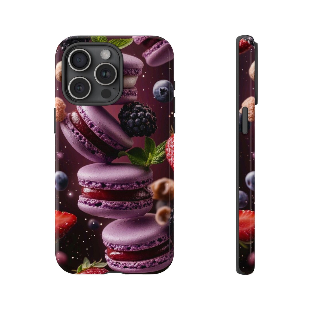 Delicious Macaron Phone Case - Sweet Treats Design for Food Lovers ...