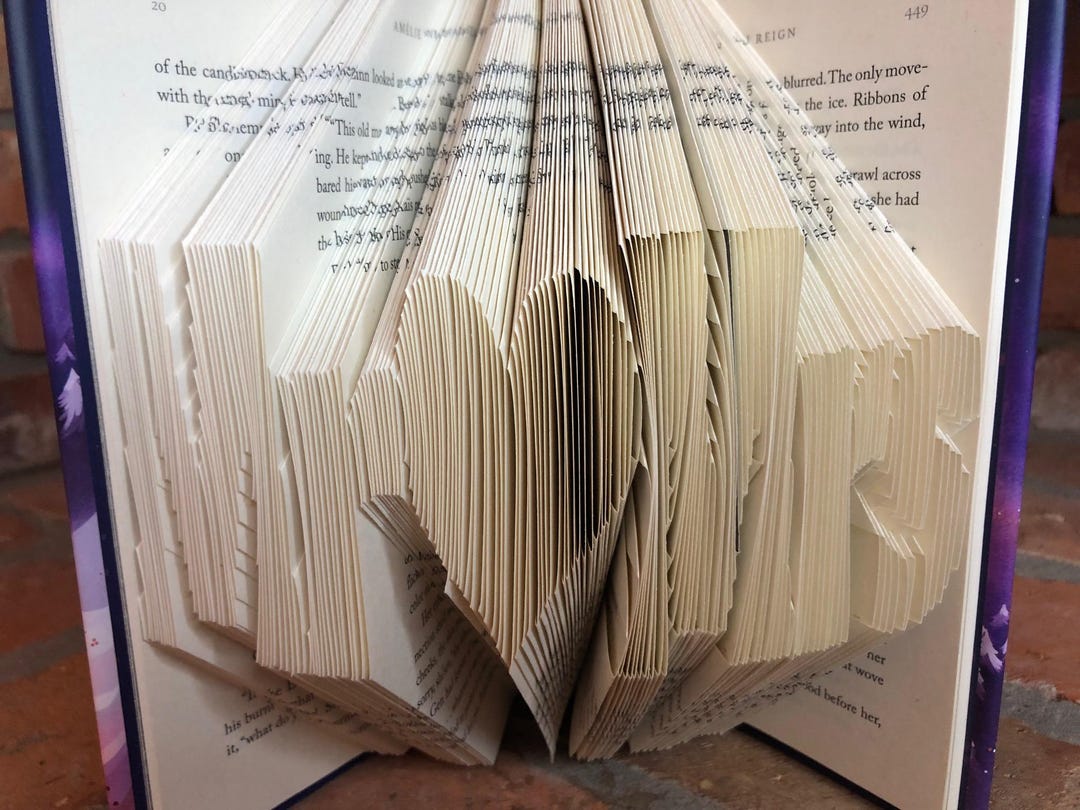 MR & MRS, Wedding Folded Book Art: Wedding Centerpiece Decor - Etsy