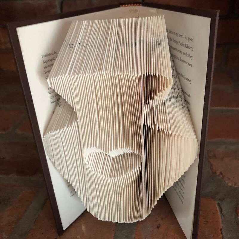 Book Folding Vases - Etsy