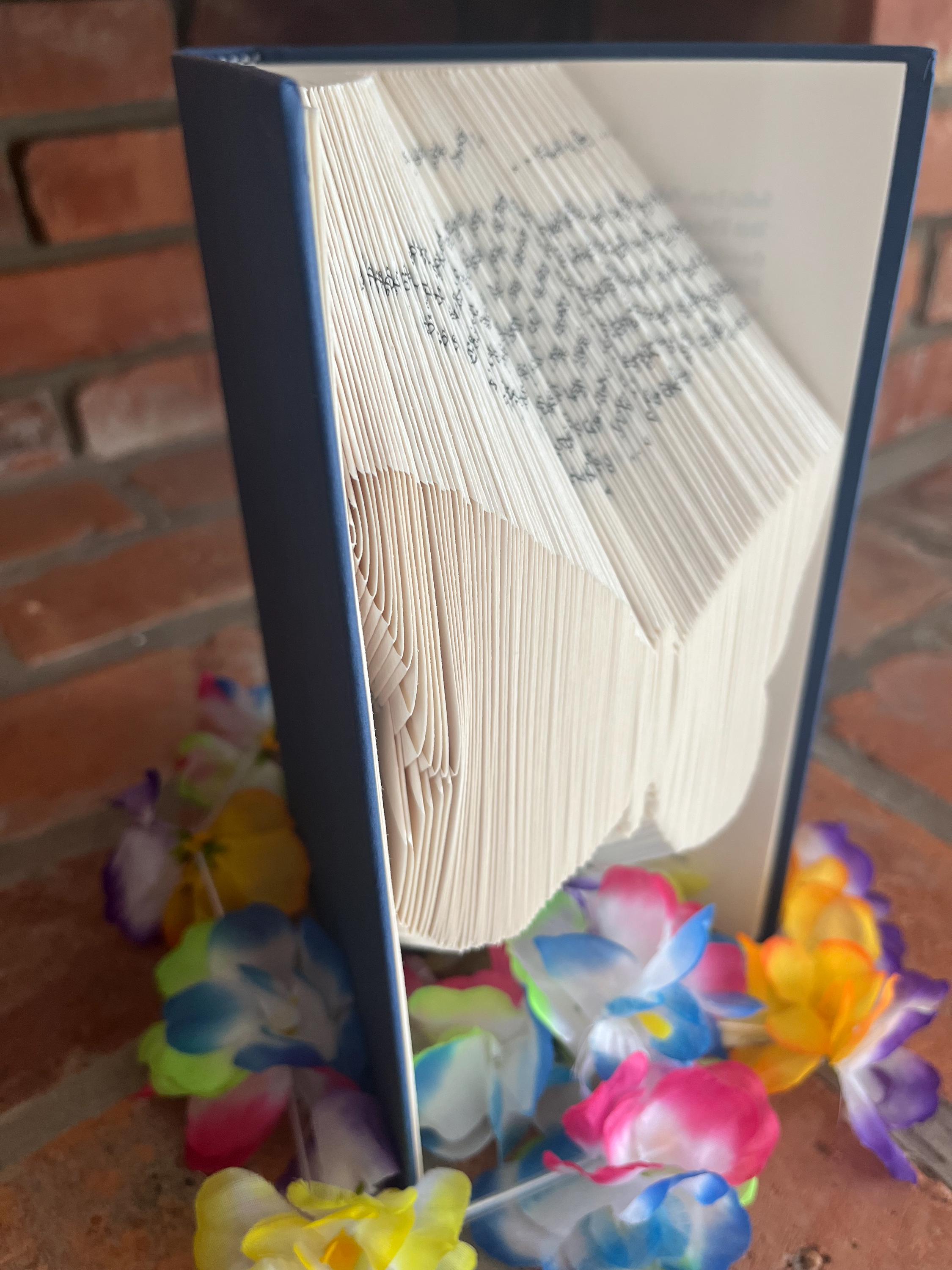 Butterfly Book Art Sculpture, Folded Book Decor - Etsy