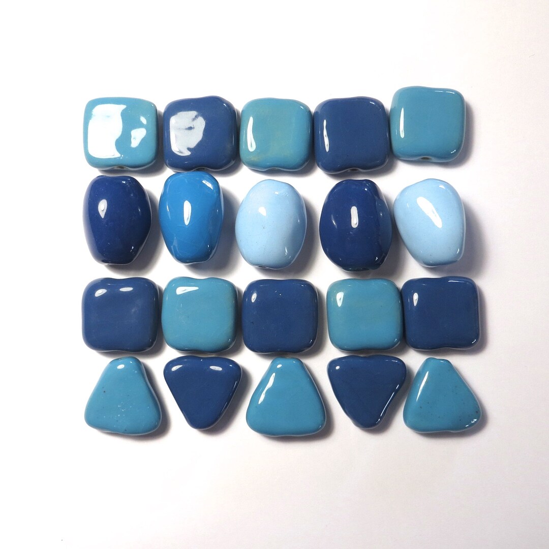 Kazuri Beads in Mixed Colours and Sizes, 20 Large Kazuri Beads A - Etsy UK
