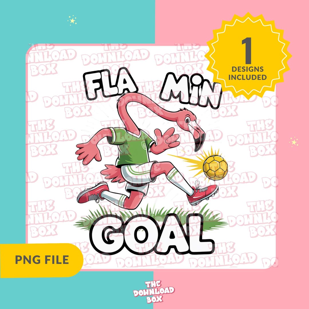 Cool Flamingo Golf PNG Clipart | Funny Cartoon Sports Design | Digital ...
