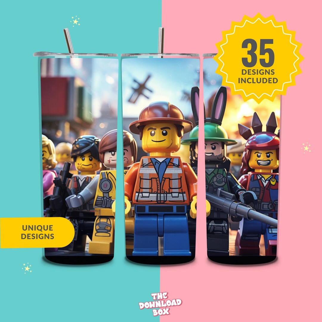 Game Character Roblox Tumbler Wrap, 20 Oz Skinny Tumbler Sublimation ...