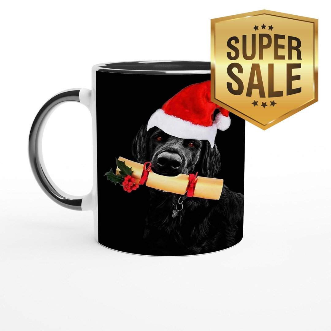 Angus the Flat Coated Retriever Memorial Coffee Mug: Dog Lover Gift - Etsy