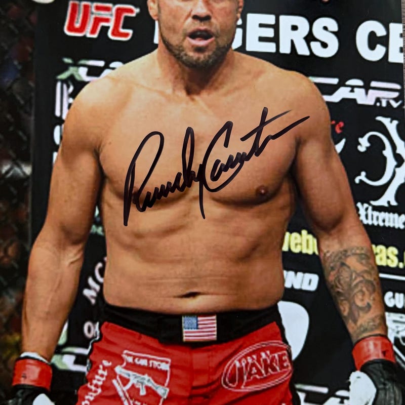 Ufc Autographs 8x10 - Etsy