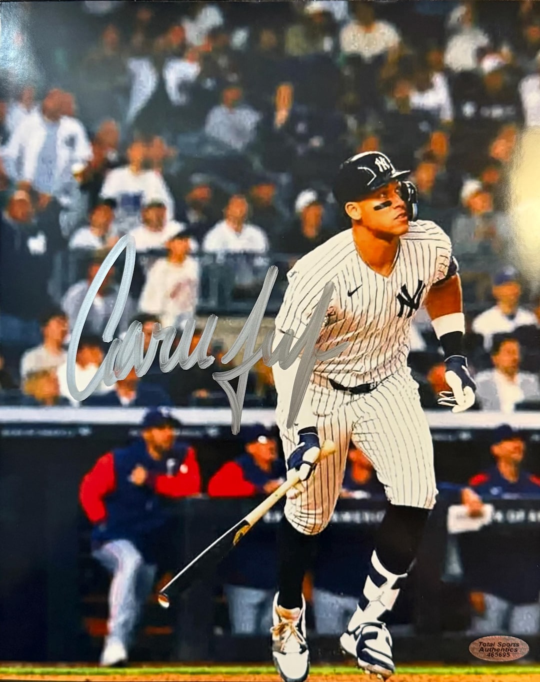 Aaron Judge Signed New York Yankees 8x10 Photo - Etsy