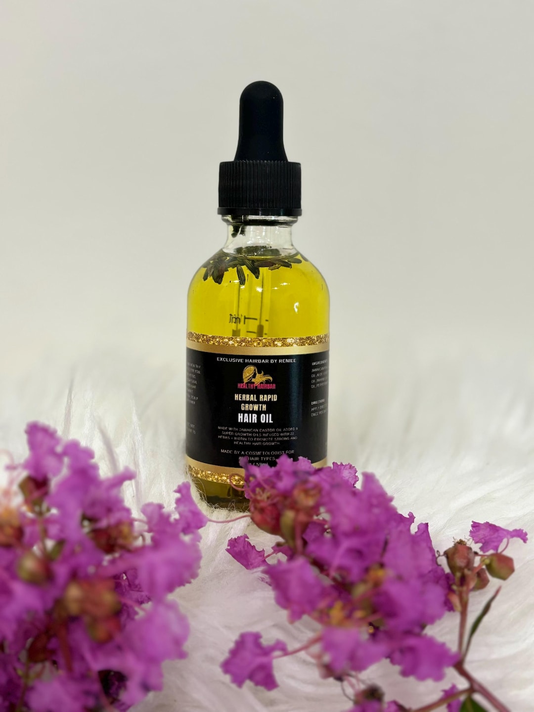Herbal Rapid Hair Growth Oil - Etsy