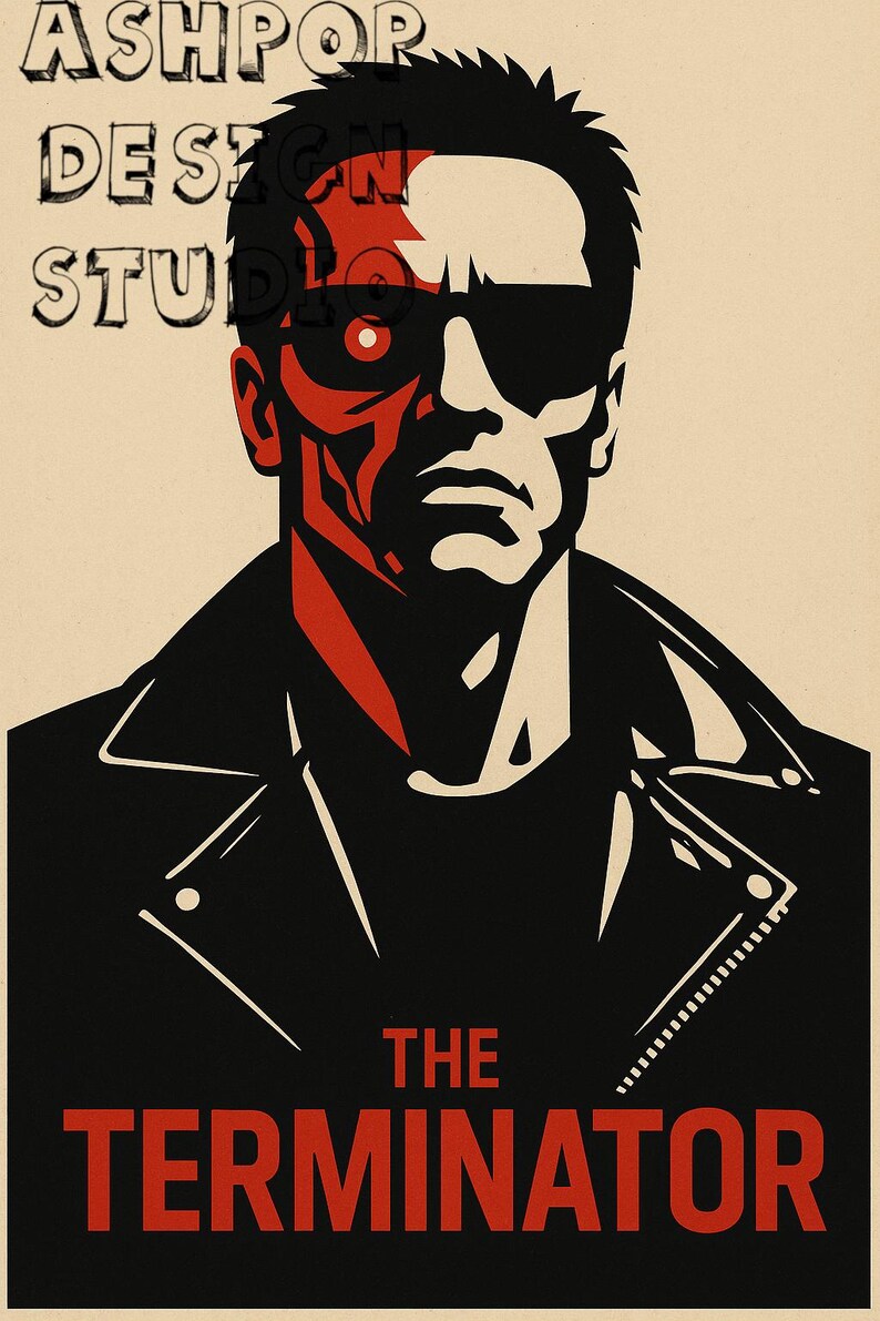 THE TERMINATOR | Wall Art | Digital Download - Etsy