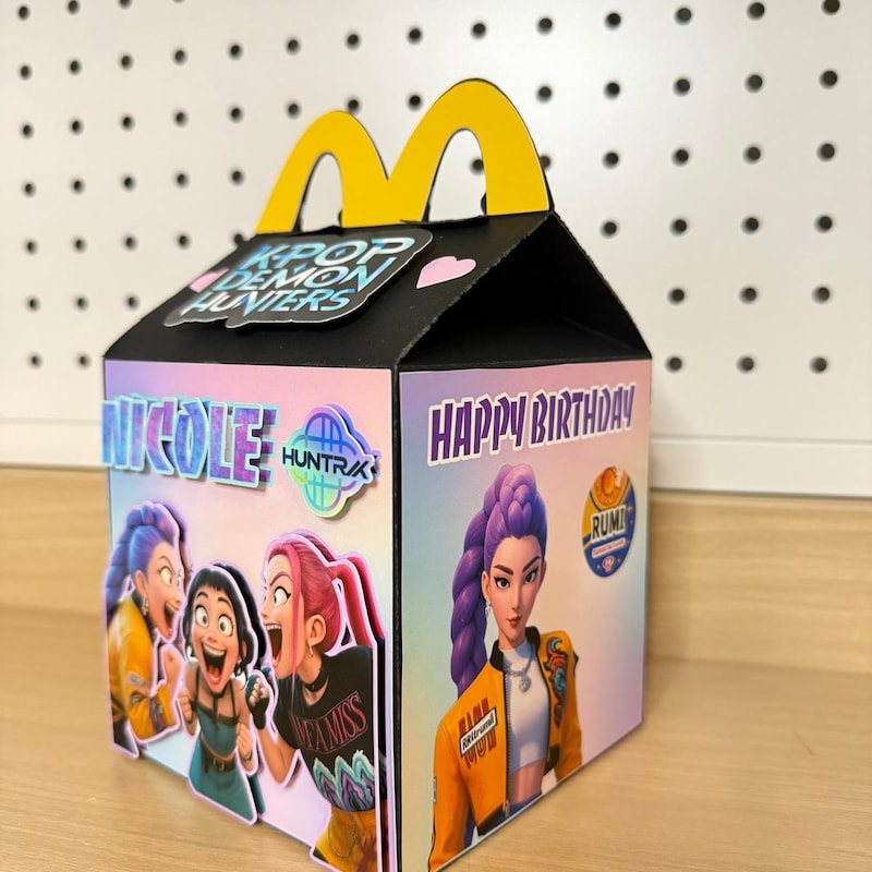 Kpop Demon Hunters Happy Meal - Etsy