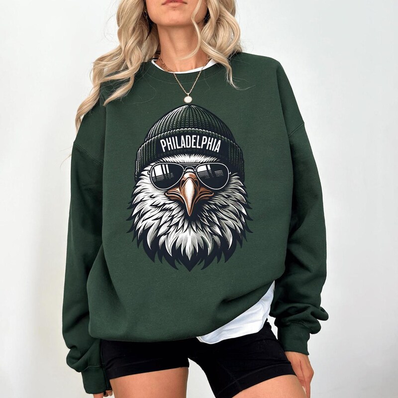 Eagles Football Rhinestone Shirt - Etsy