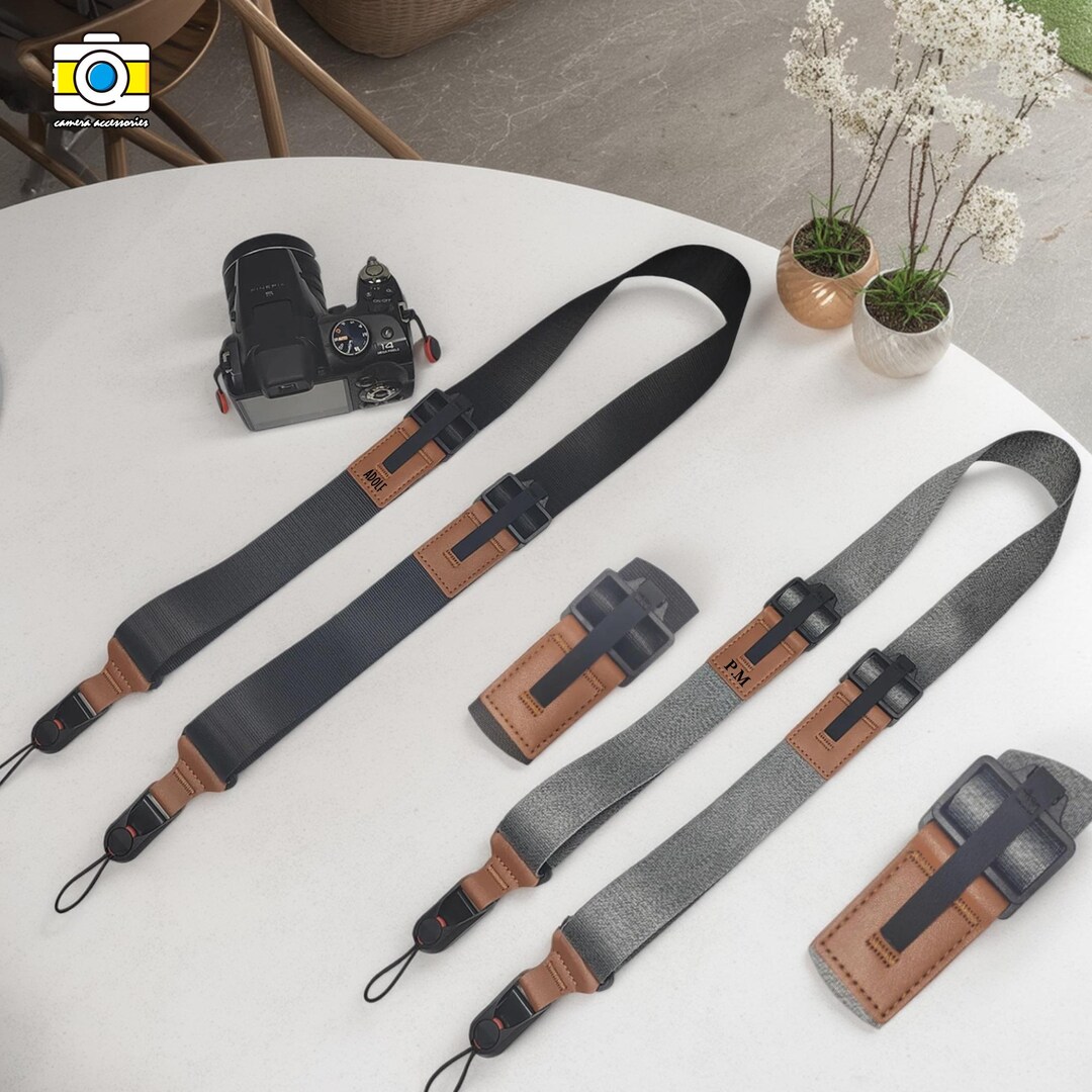 Personalized Camera Strap for Canon R10 Fuji XS20 XT50 Sony A7M4 ZVE10 ...