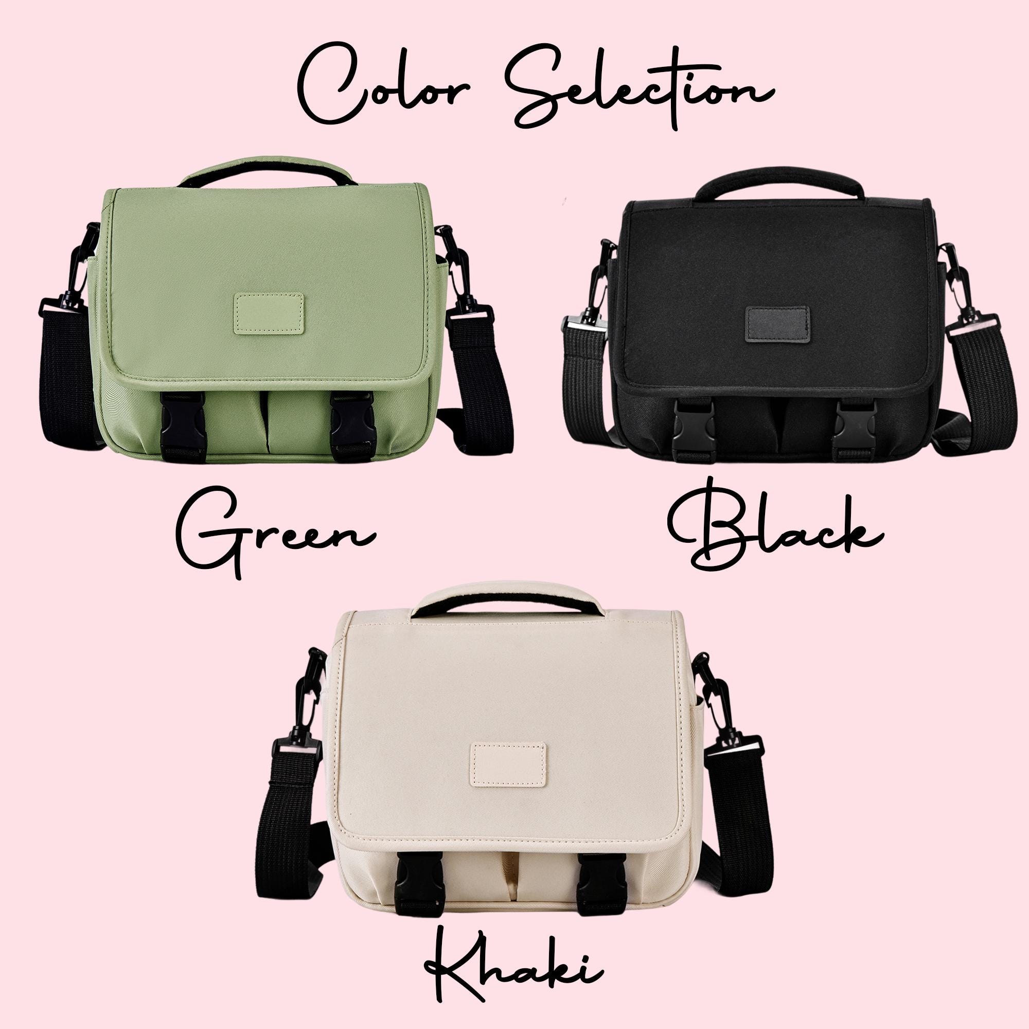 Personalized Camera Bag Custom Waterproof DSLR Mirrorless Lens Bag ...