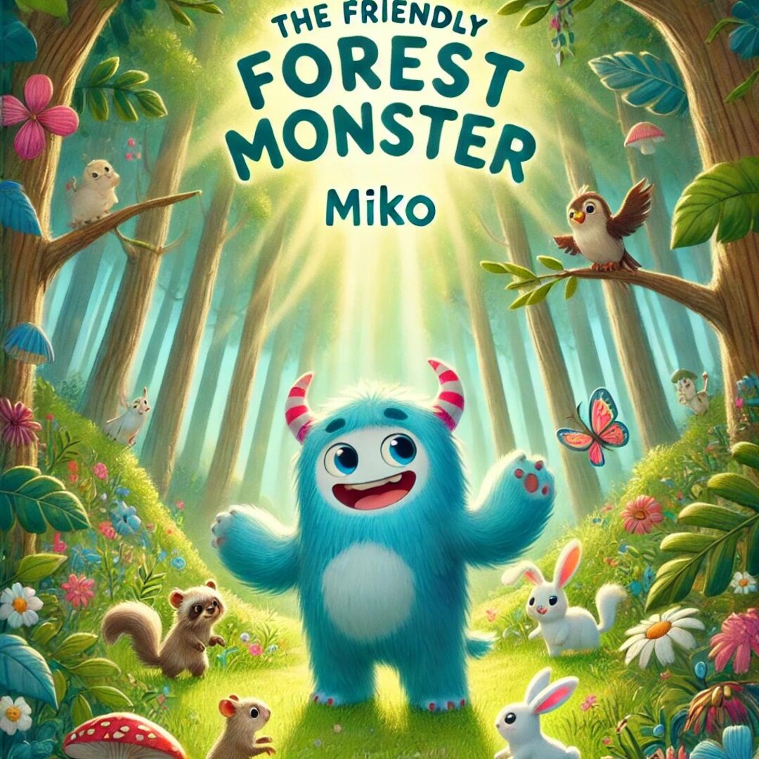 The Friendly Forest Monster Bedtime Story or for Sale - Etsy