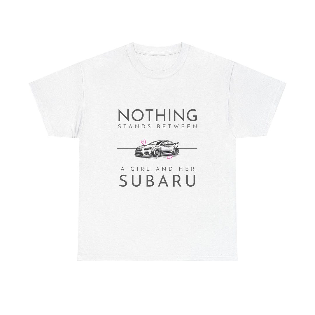 Car Enthusiast T-shirt, Subaru Girl JDM Tee, Tuner Culture Apparel ...