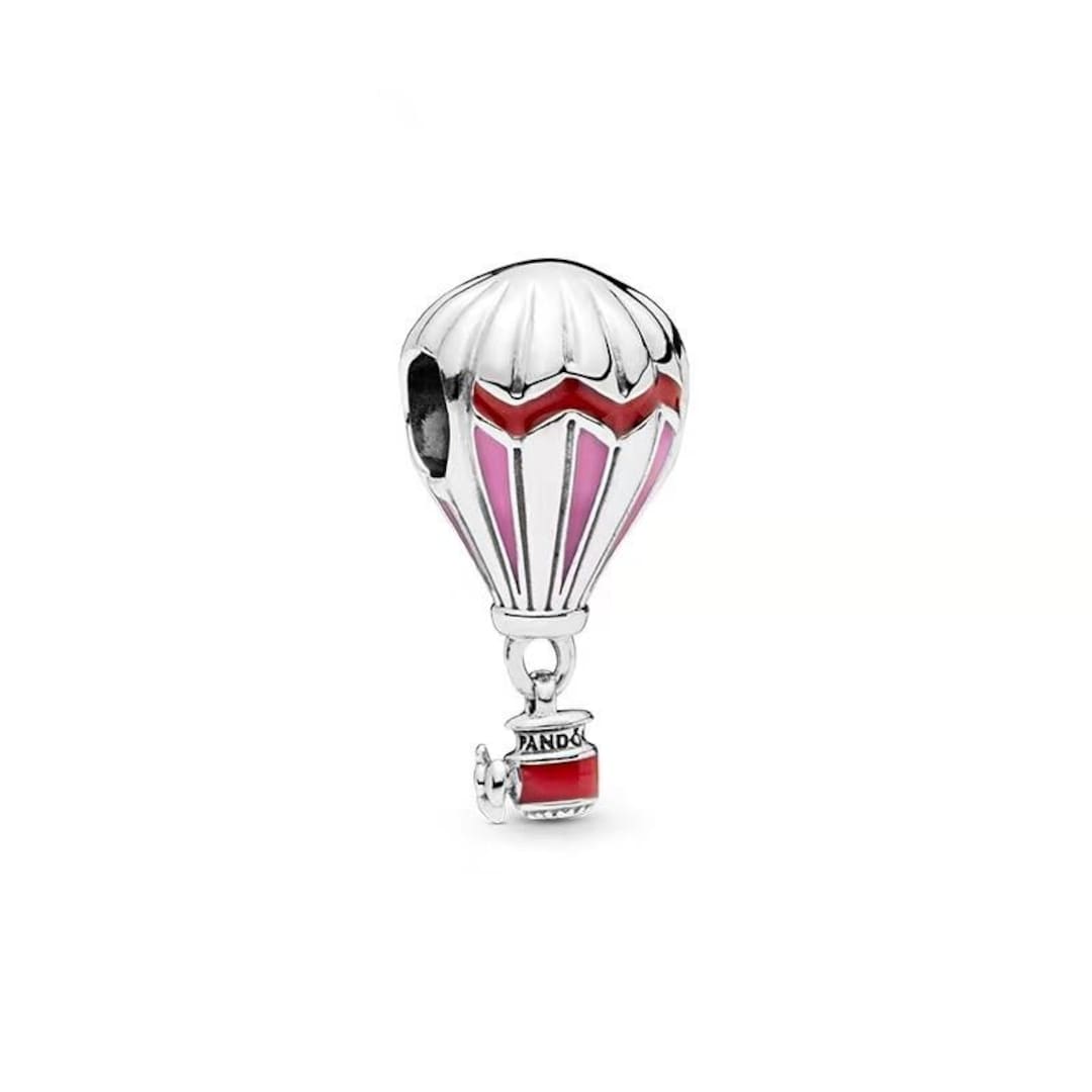 Pandora Red Hot Air Balloon Charm With Pop-up Box + Ribbon Bag - Etsy