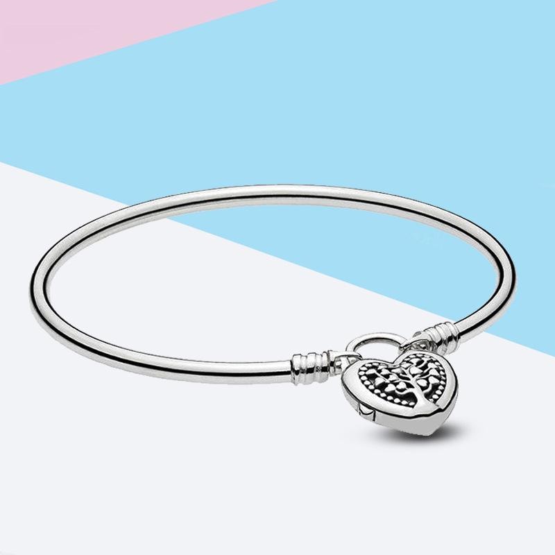 Pandora Padlock Bangle - Etsy