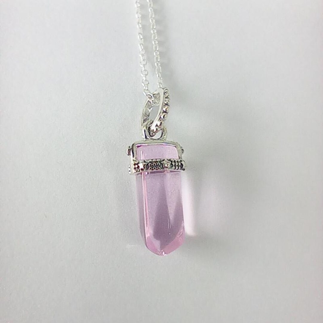 Pandora Rolo Chain Necklace Pink Amulet Pendant -60 - Etsy