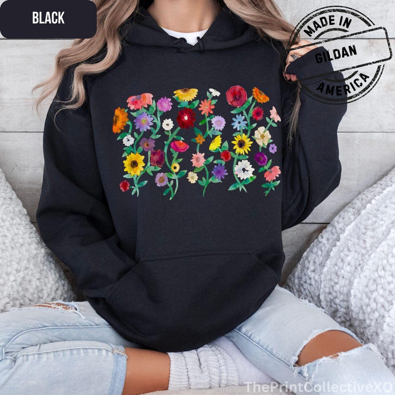 Eras Piano Flowers Suprise Song Hoodie, Minimalist Floral Music Fan ...