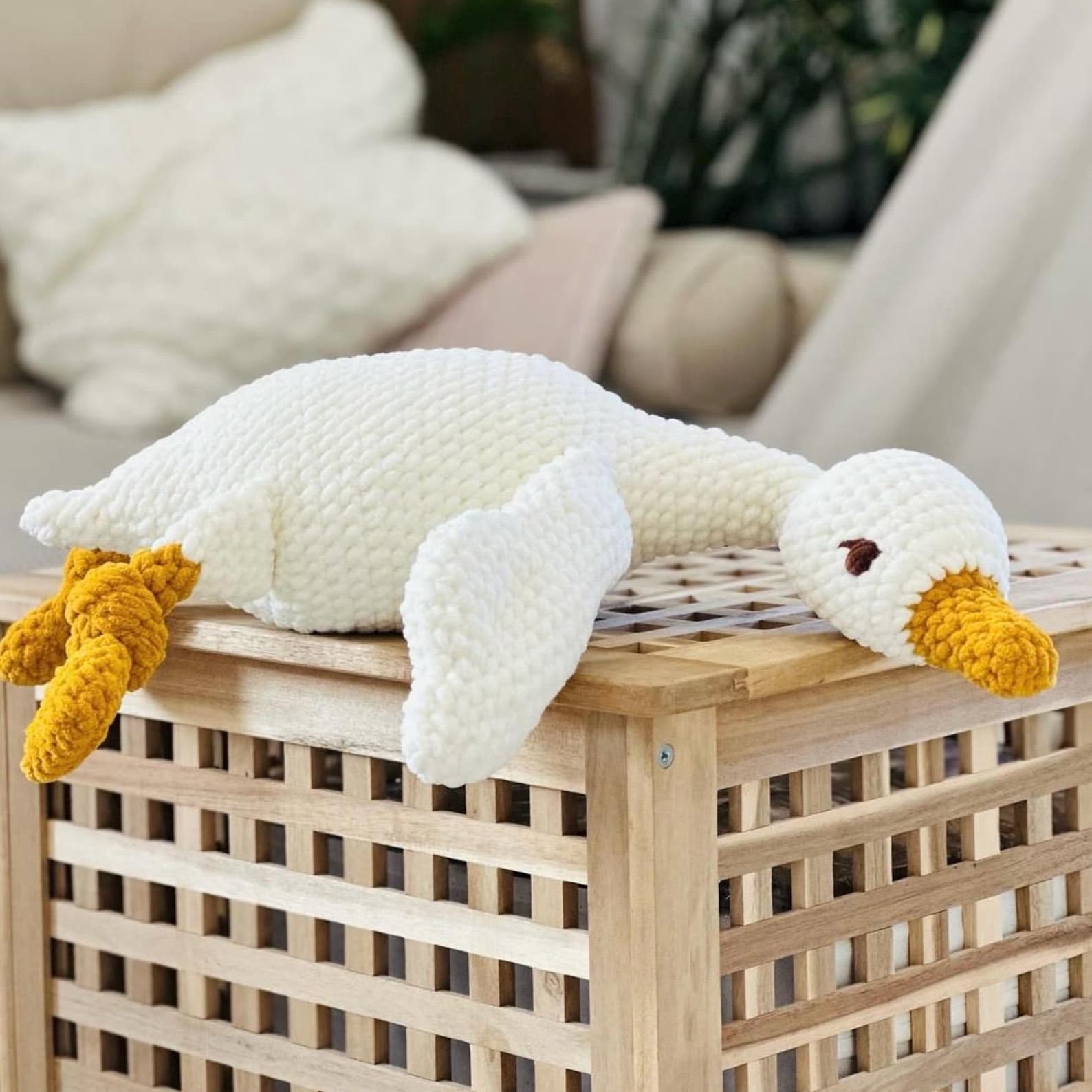 Crochet Pattern for Snuggle Goose Toy, PDF Amigurumi Crochet Pattern ...