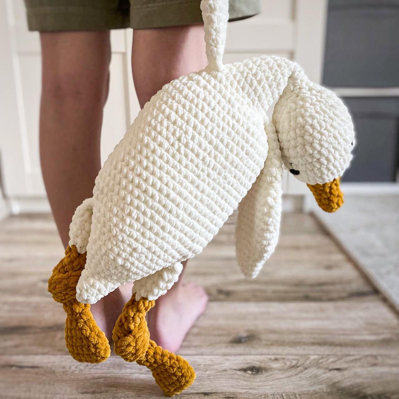 Crochet Pattern for Snuggle Goose Toy, PDF Amigurumi Crochet Pattern ...