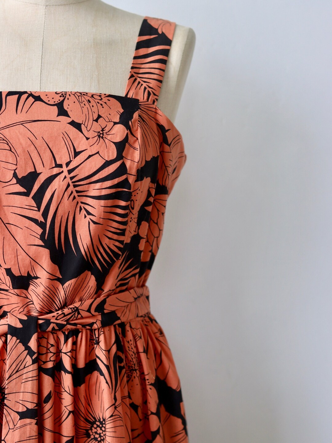 SUSIE G | Vintage 80s Sun Dress - Etsy