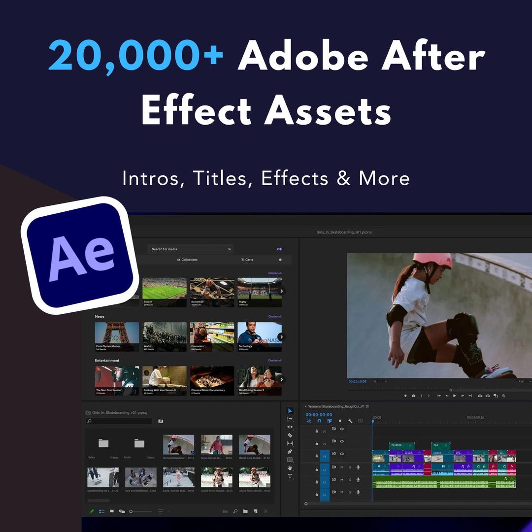 20,000+ After Effects Assets Bundle | Templates, Transitions, Titles ...