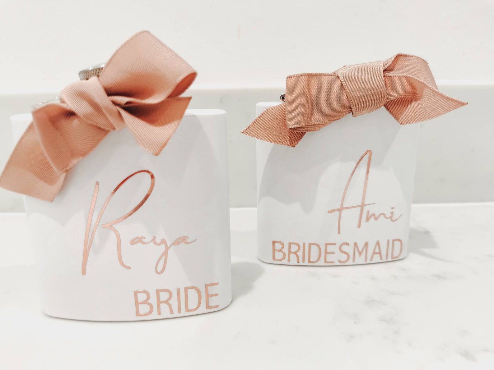 Hip Flasks, Ladies Hip Flasks, Personalised, Bridesmaid Gifts, Maid of ...