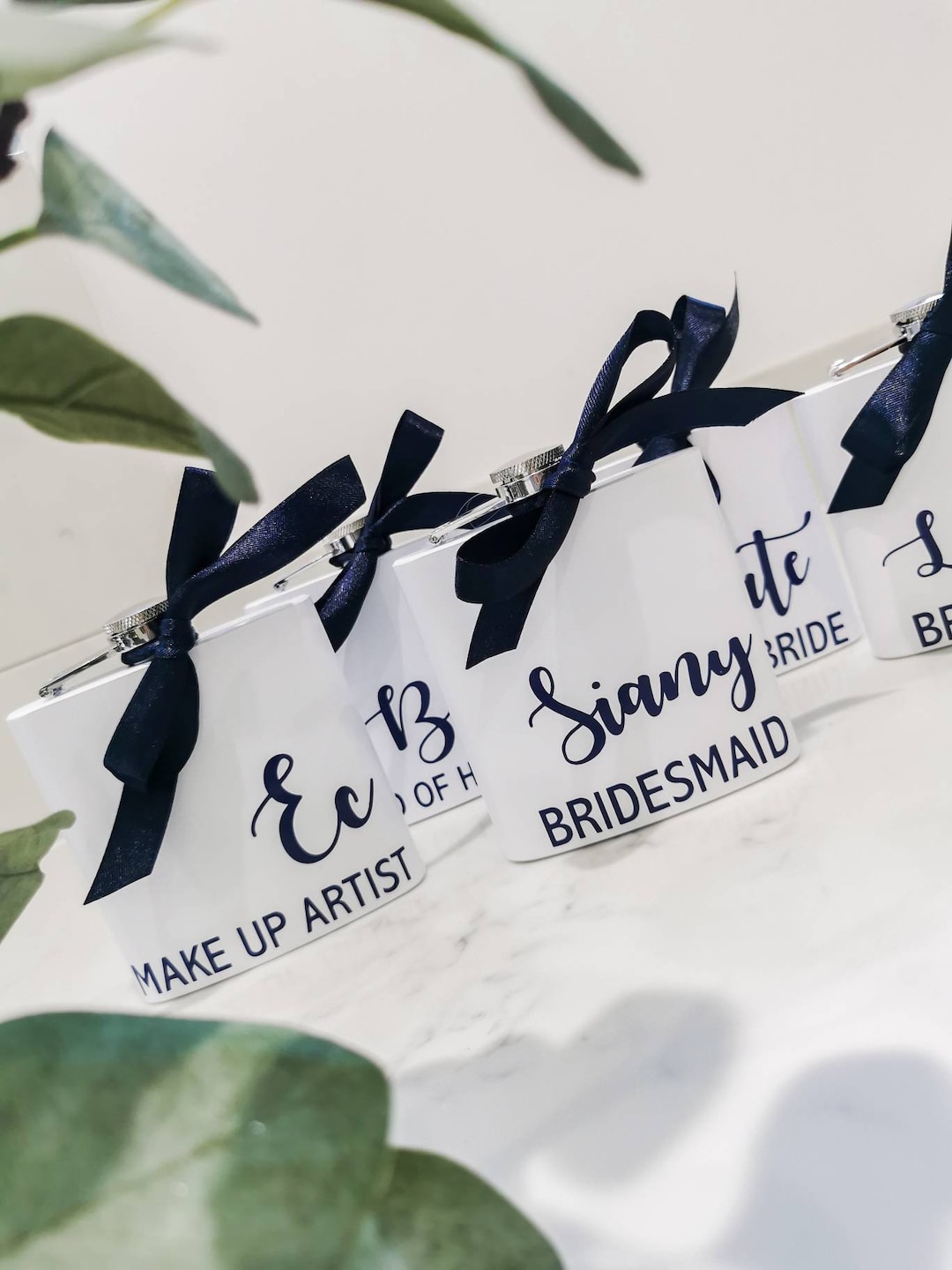 Hip Flasks, Ladies Hip Flasks, Personalised, Bridesmaid Gifts, Maid of ...