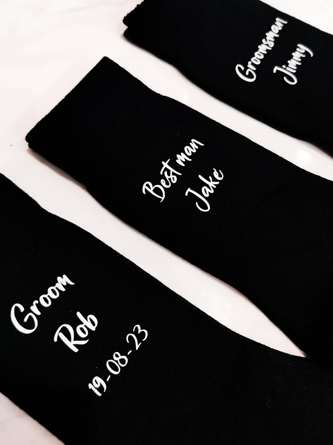 Personalised Wedding Socks, Personalised Grooms Socks, Wedding Party ...